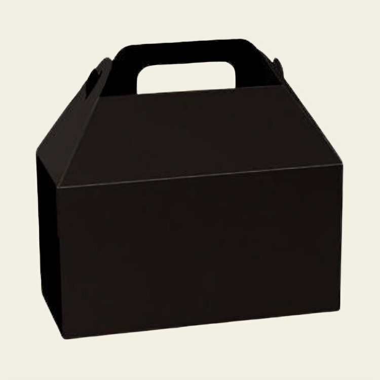 Custom Made Black Gable Boxes | Hot Custom Boxes