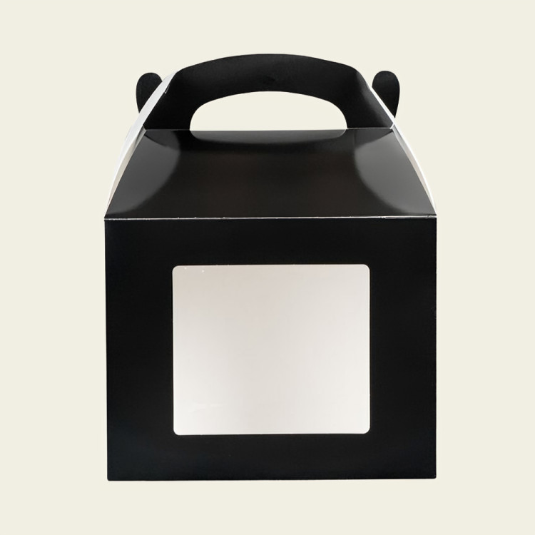 Custom Made Black Gable Boxes | Hot Custom Boxes