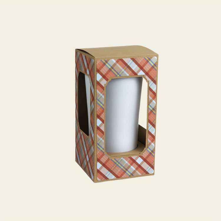 Custom Tumbler Boxes With Window | Hot Custom Boxes