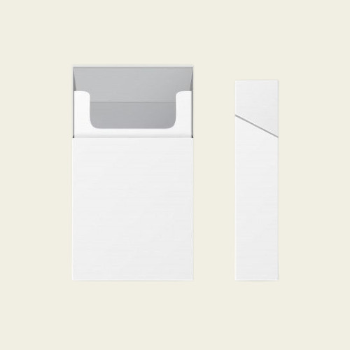 Empty Paper Flip Top Cigarette Boxes | Hot Custom Boxes